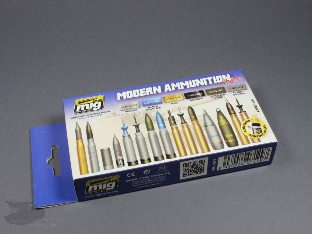 AMMO of Mig: Modern Ammunition Colors | MilitaryModelling.info