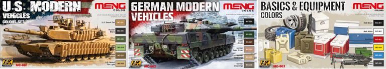 MENG: Color Sets for modern Vehicle and Basic Equipment ...