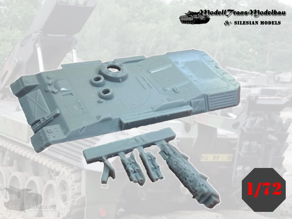 Modelltrans Modellbau: Leopard AVLB Nederland - MilitaryModelling.info
