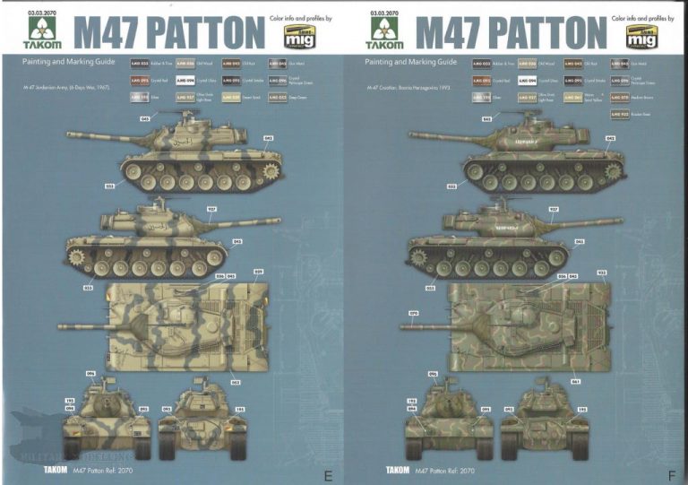 TAKOM: M47 / G Patton - MilitaryModelling.info