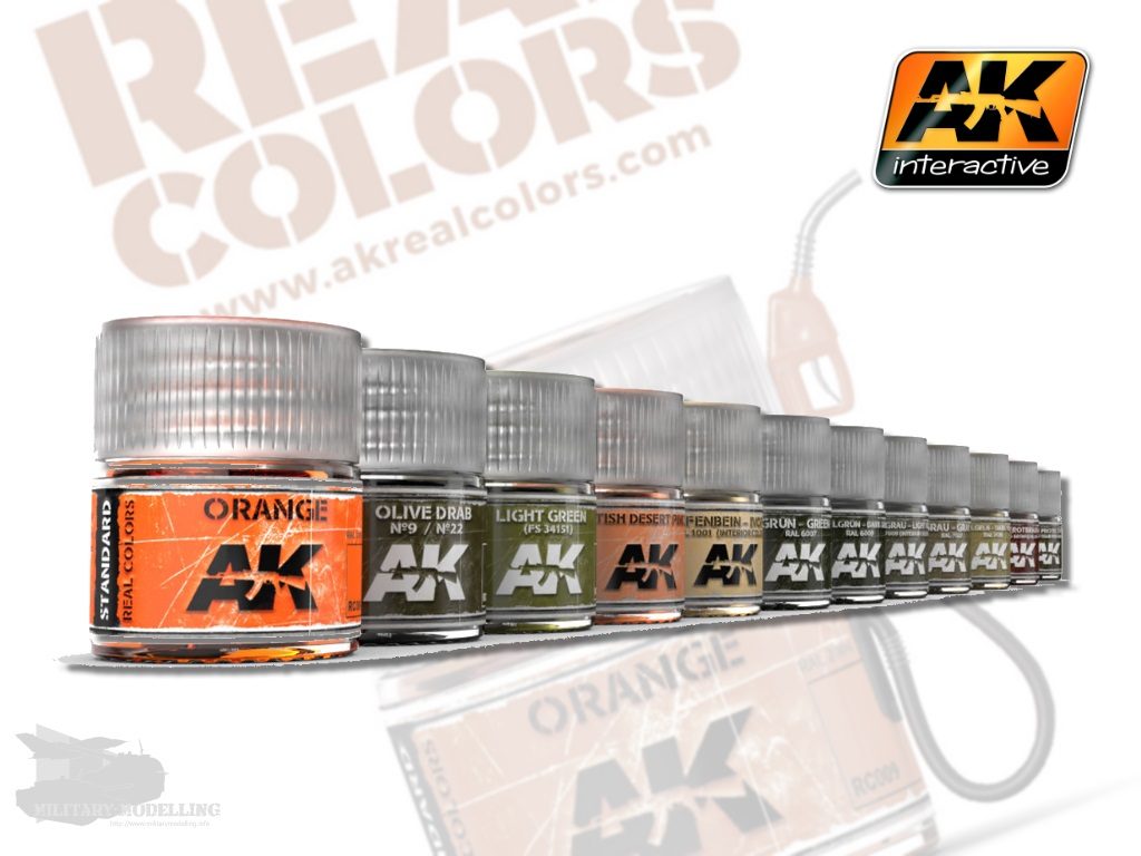 AK Interactive: Real Colors | MilitaryModelling.info