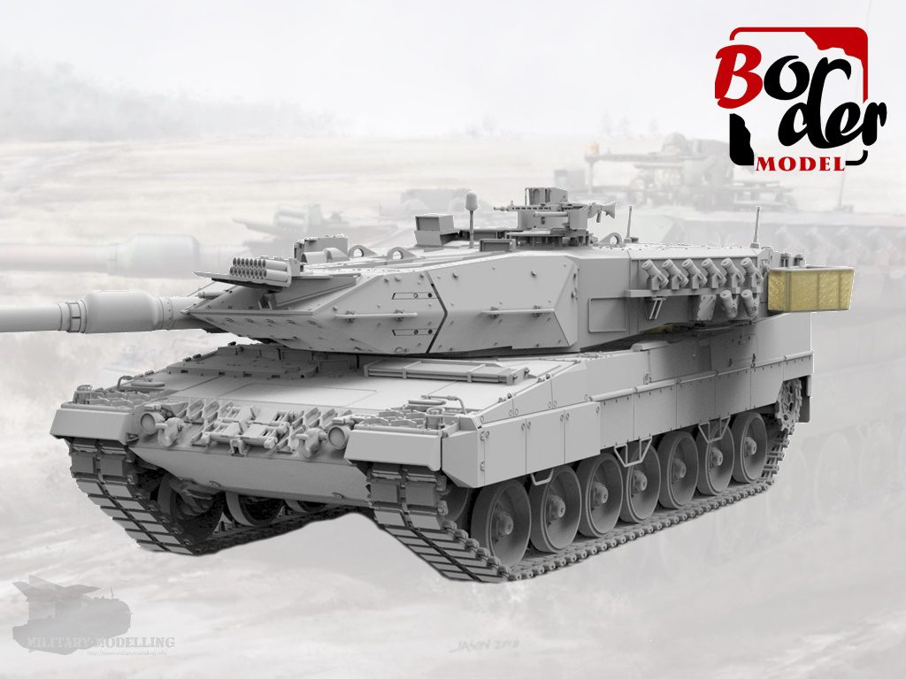 Border Model: Leopard 2 A5/A6 | MilitaryModelling.info