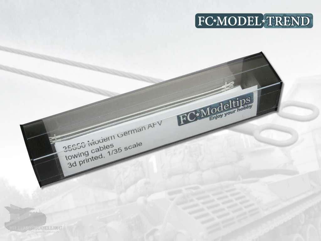 FC MODEL TREND: Modern german AFV towing cable - MilitaryModelling.info