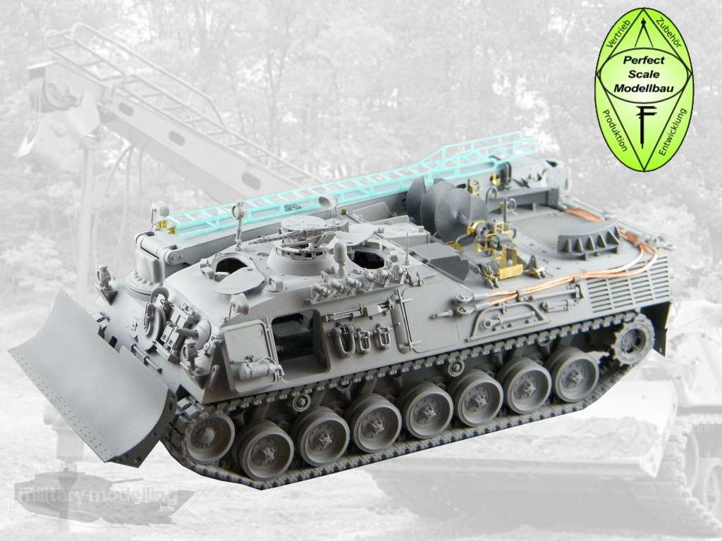 Perfect Scale Modellbau: Leopard 1 Pionierpanzer 1 - MilitaryModelling.info