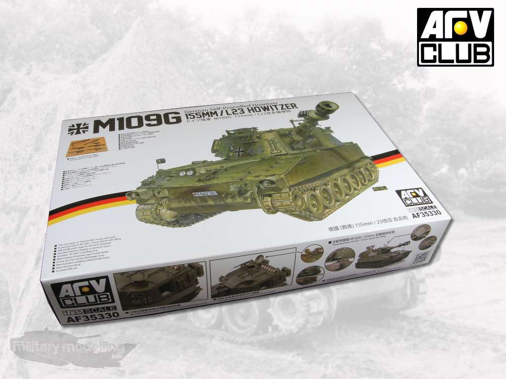 AFV Club: M109G 155MM/L23 HOWITZER - MilitaryModelling.info