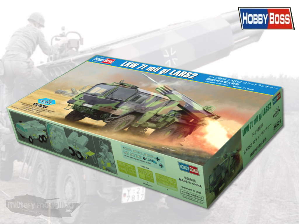 Hobbyboss: LKW 7t mil gl LARS 2 - MilitaryModelling.info
