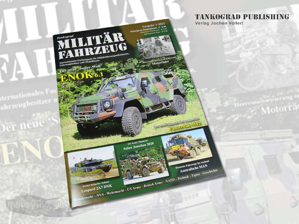 Tankograd Publishing: Militärfahrzeug 1-2021 - MilitaryModelling.info