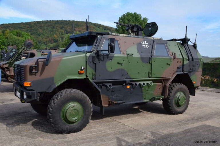 MAD Modellbau: Dingo 2 A2.4 CG-10 Störsender - MilitaryModelling.info