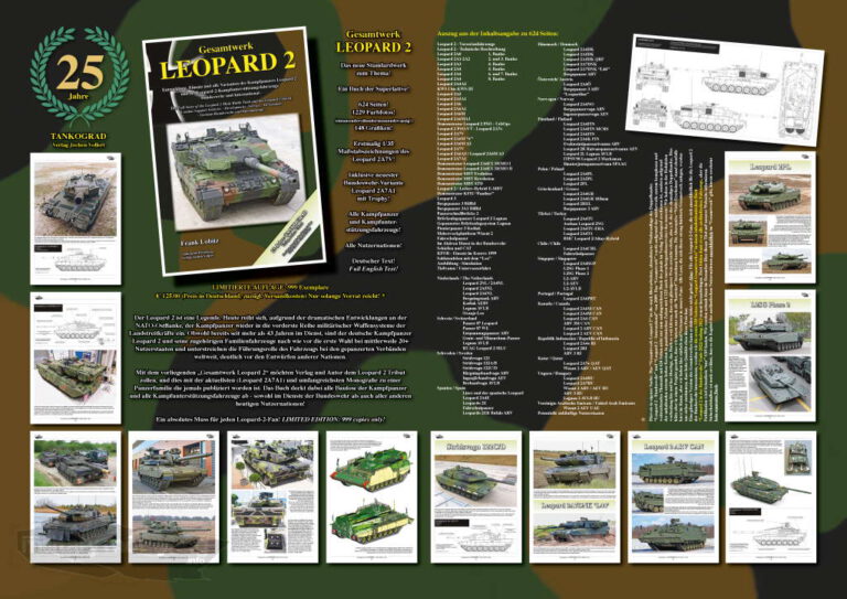 Tankograd Publishing: Militärfahrzeug Spezial Nr. 5092 – Leopard 2A7V ...