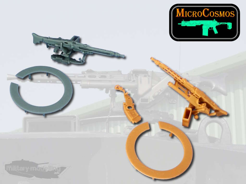 3DMicroCosmos: MG-3 For Leopard 2A6 und MG3 Elevated Cradle For Leopard ...