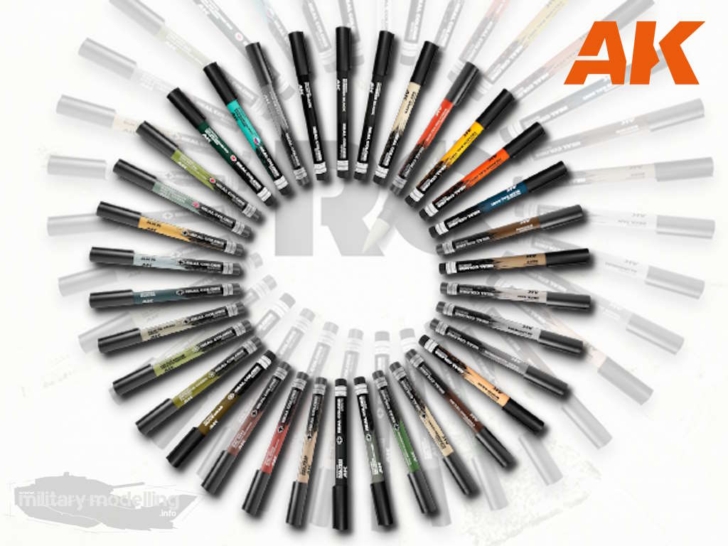 AK Interactive: REAL COLORS MARKERS - MilitaryModelling.info