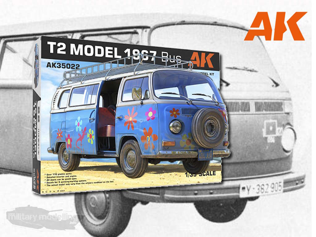 AK Interactive: T2 Model 1967 Bus - MilitaryModelling.info